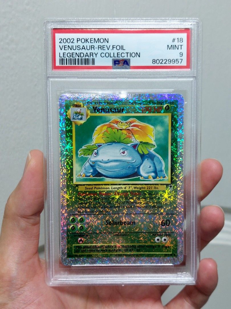 2002 Pokemon TCG WOTC Legendary Collection PSA Grade 9 Reverse Holo ...