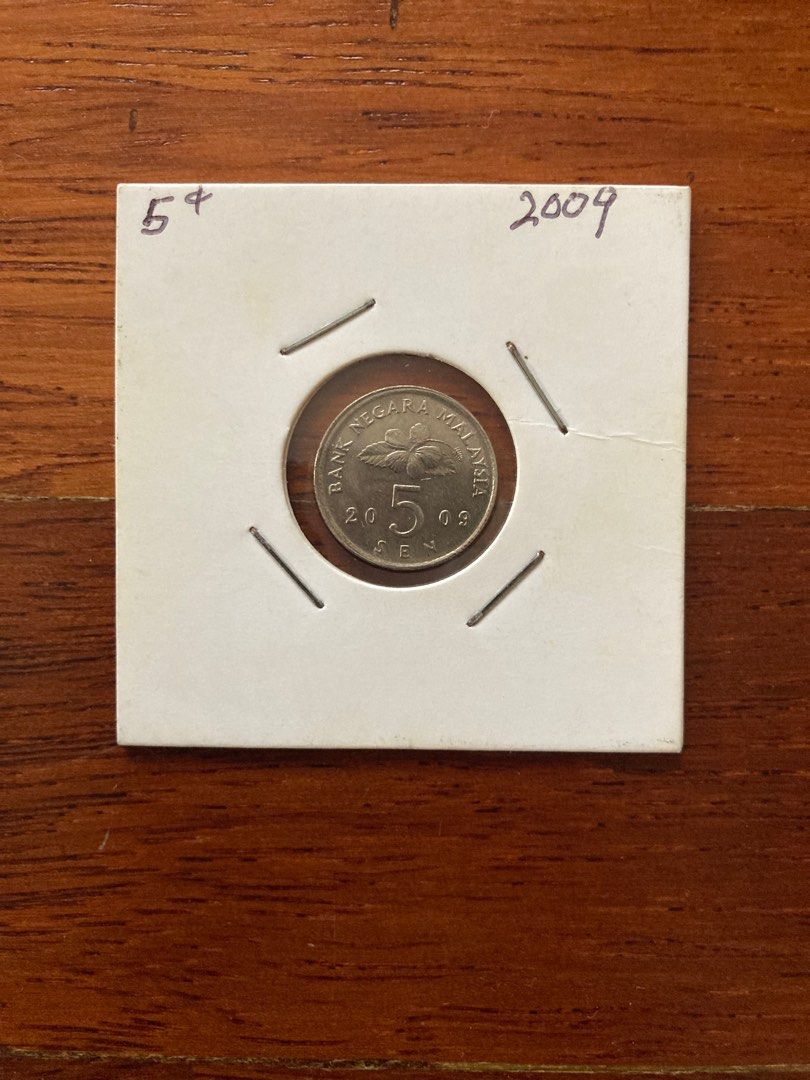 2009 Malaysia 5 cent coin Twin Towers, Hobbies & Toys, Collectibles ...