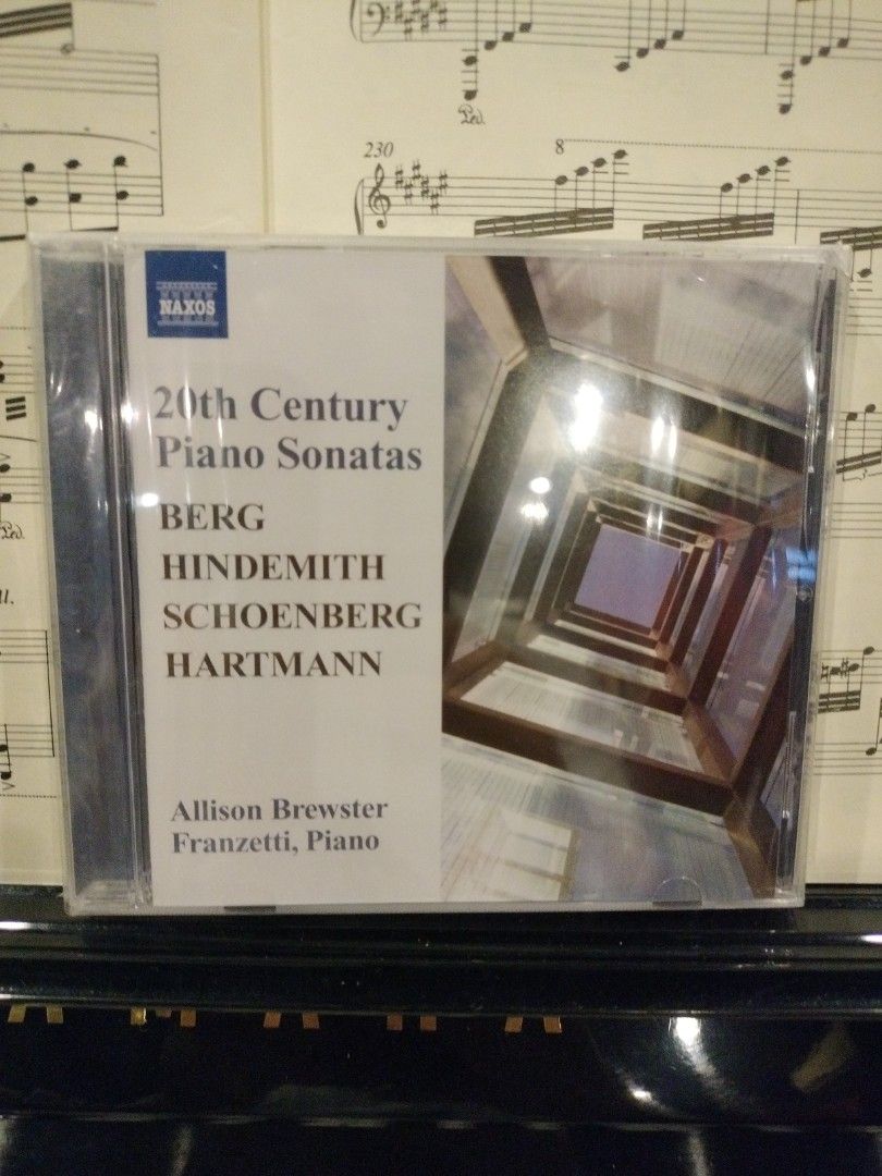 20th Century Piano Sonatas/ Alban Berg, Paul Hindemith, Arnold ...