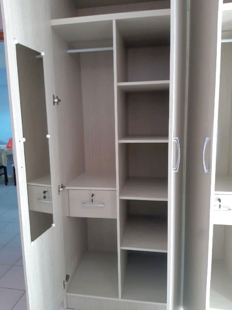 PROMO - 2 I 4 Door Full Height Wardrobe, Furniture & Home Living ...