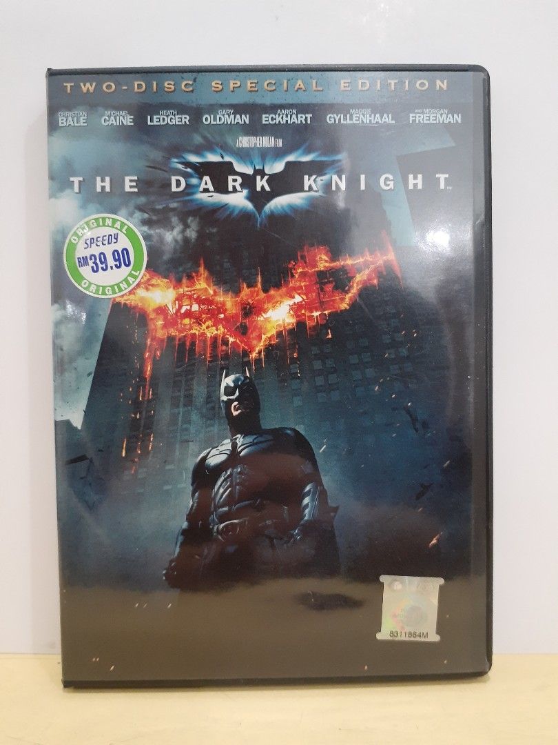 (2DVD) The Dark Knight, Hobbies & Toys, Music & Media, CDs & DVDs on Carousell