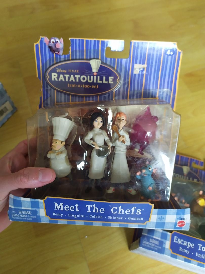 3 Mattel Disney Ratatouille Toys, Hobbies & Toys, Toys & Games on Carousell