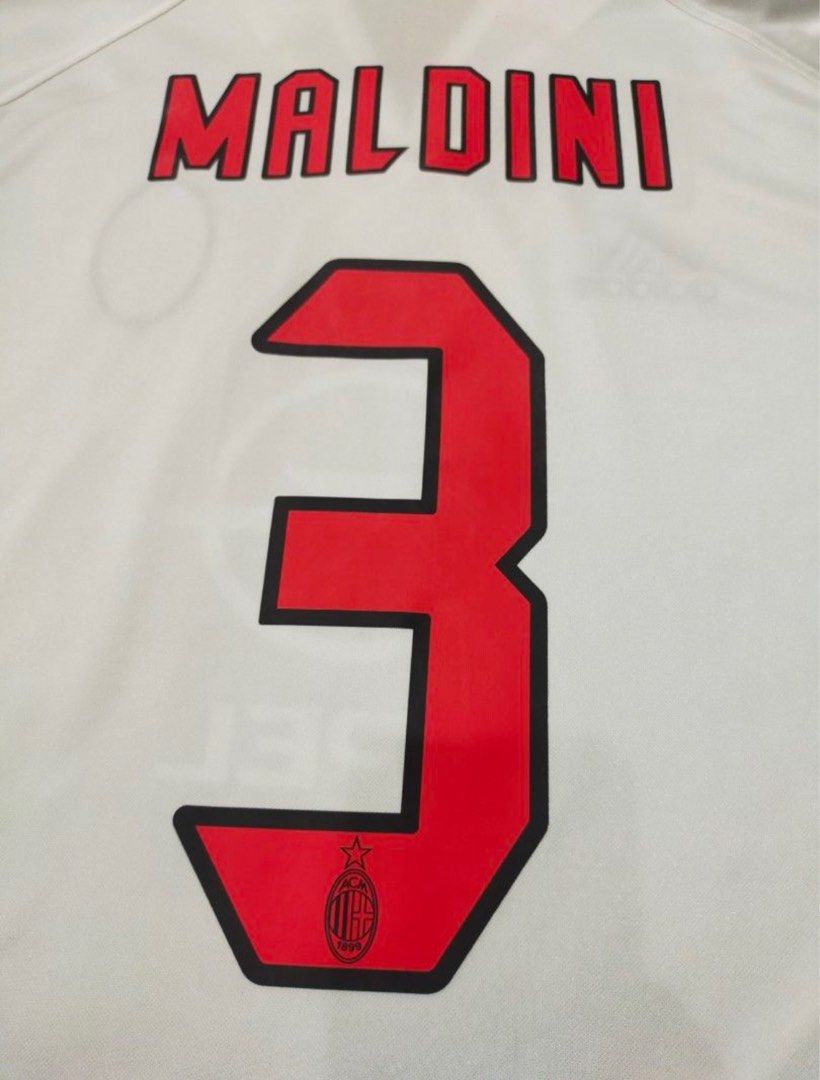 #3 Paolo Maldini ADIDAS AC Milan Away 2004/05 soccer/football jersey ...
