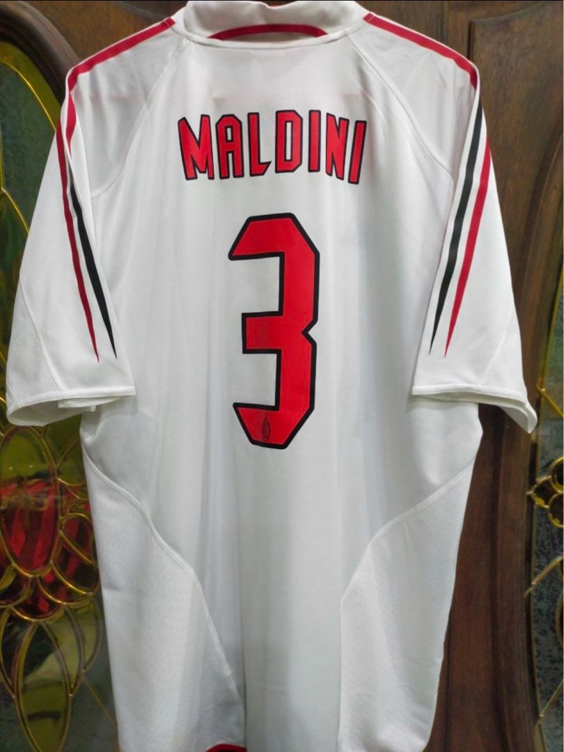 #3 Paolo Maldini ADIDAS AC Milan Away 2004/05 soccer/football jersey ...