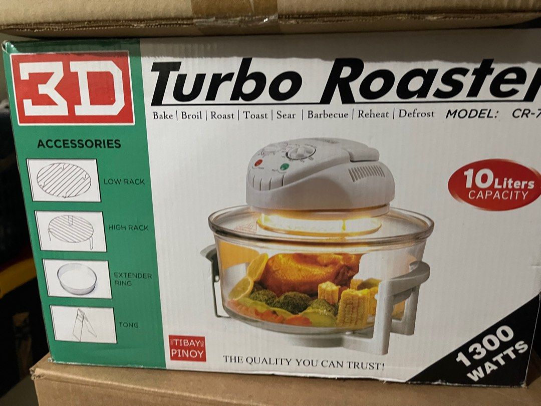 3D Turbo Roaster (never used), TV & Home Appliances, Kitchen Appliances ...