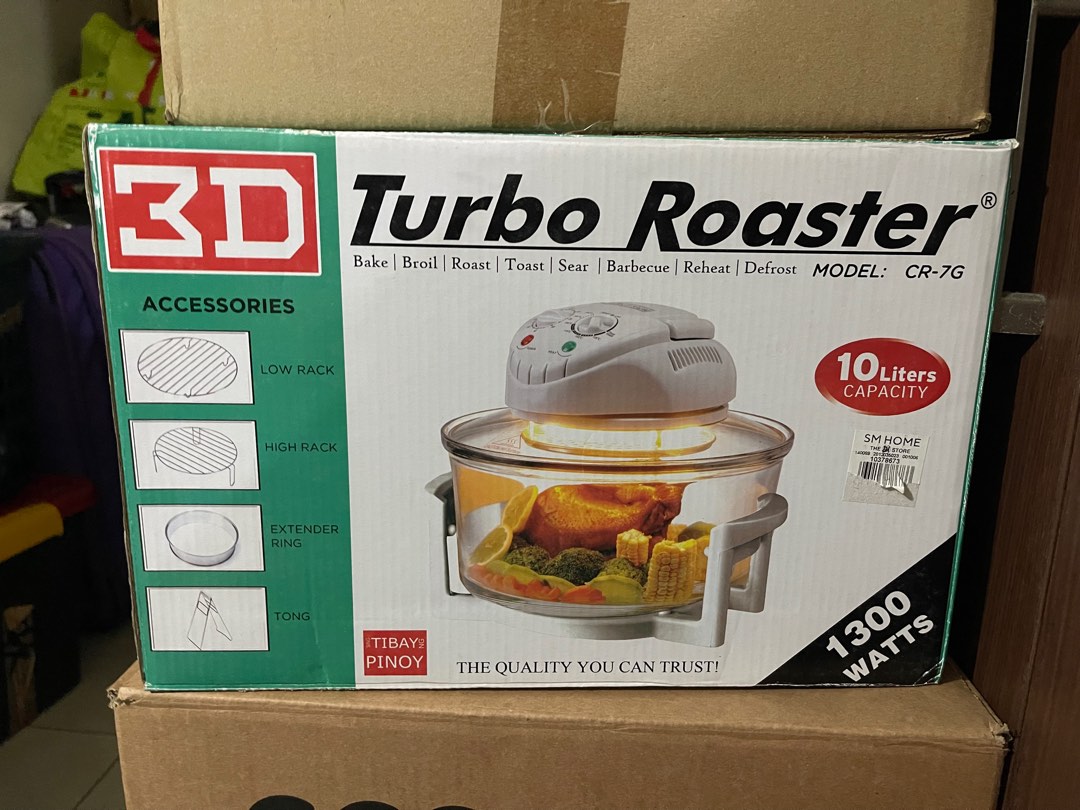 3D Turbo Roaster (never used), TV & Home Appliances, Kitchen Appliances ...