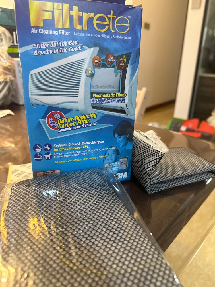 3M Filtrete Aircon filter, Furniture & Home Living, Home Improvement ...