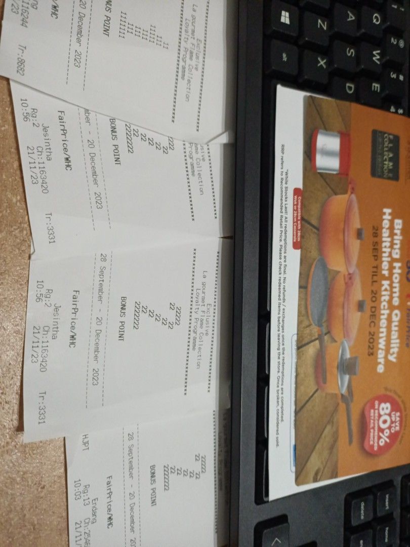 11 NTUC Bonus Points, Tickets & Vouchers, Vouchers on Carousell