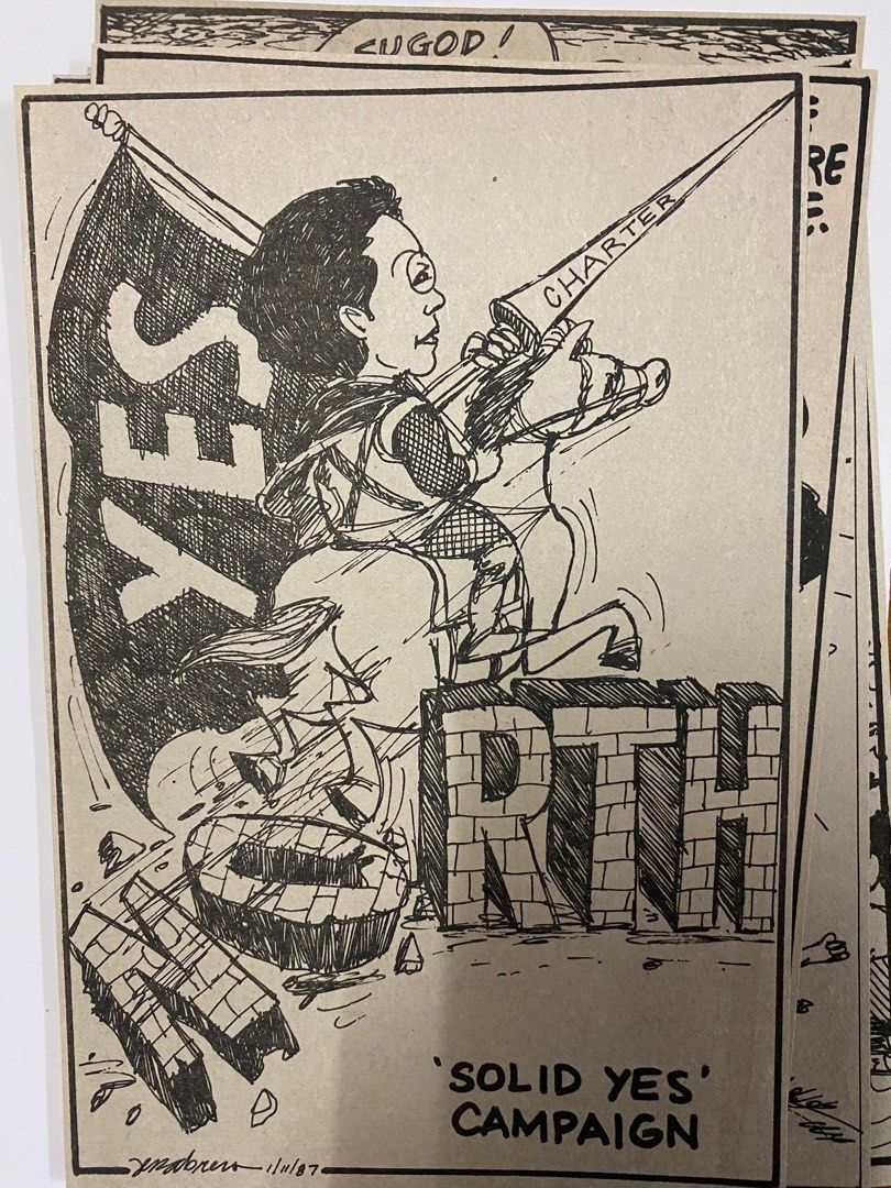 8 pcs Philippines Visual Artist Jess Abrera Vintage Newspaper Clip ...