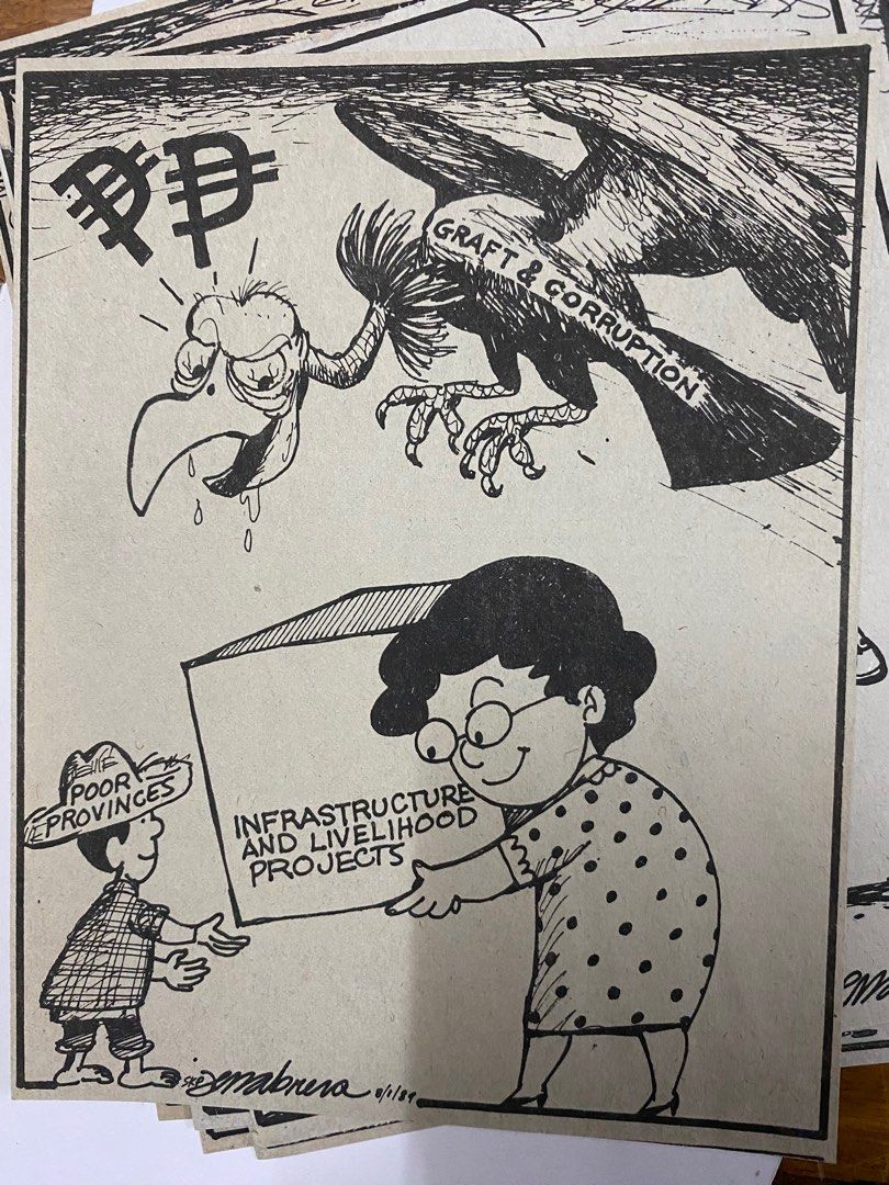 8 pcs Philippines Visual Artist Jess Abrera Vintage Newspaper Clip ...