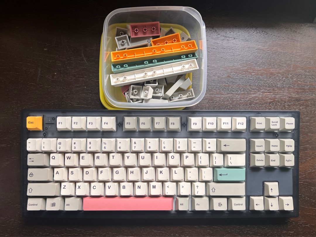 9009 Keycaps Vintage Style Cherry profile (KEYBOARD NOT INCLUDED ...