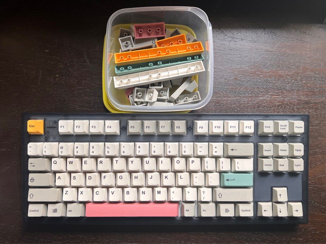 9009 Keycaps Vintage Style Cherry profile (KEYBOARD NOT INCLUDED ...