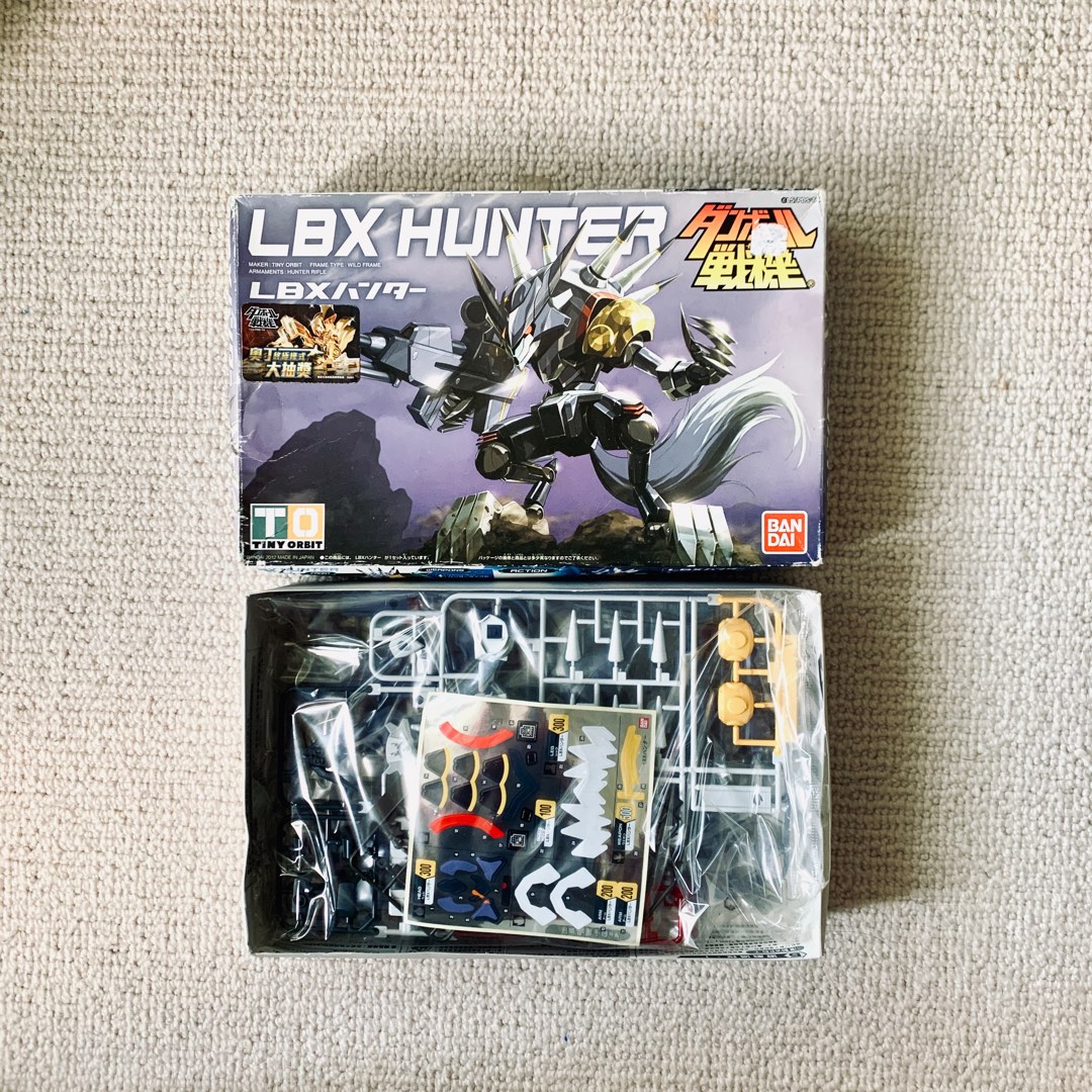 全新 紙箱戰機 005 獵人 LBX Hunter, 興趣及遊戲, 玩具 & 遊戲類 - Carousell