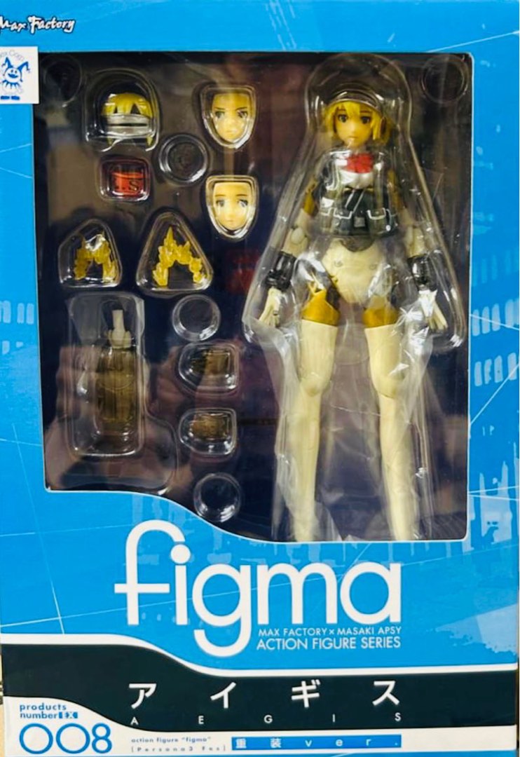 特價 全新 Figma 008 Aegis 重裝 Ver. SHF, 興趣及遊戲, 玩具 & 遊戲類 - Carousell