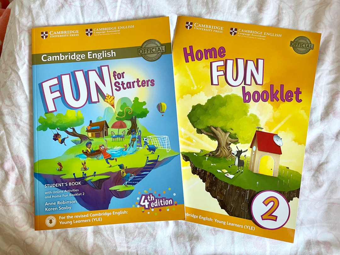 全新正版 Cambridge English Fun For Starters + Home Fun Booklet 連activation code, 考starters 必備書, 興趣及 ...