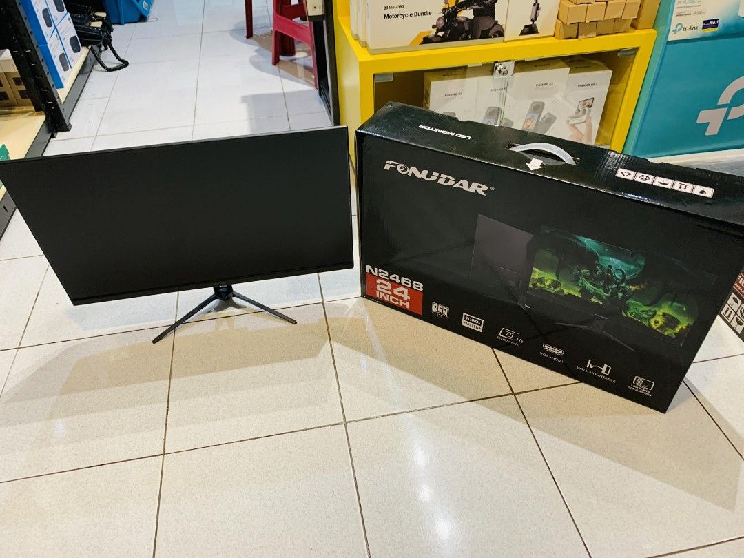 " Fonudar 24"" IPS Panel 1080P 75Hz Vesa LED Monitor N2468", Computers ...