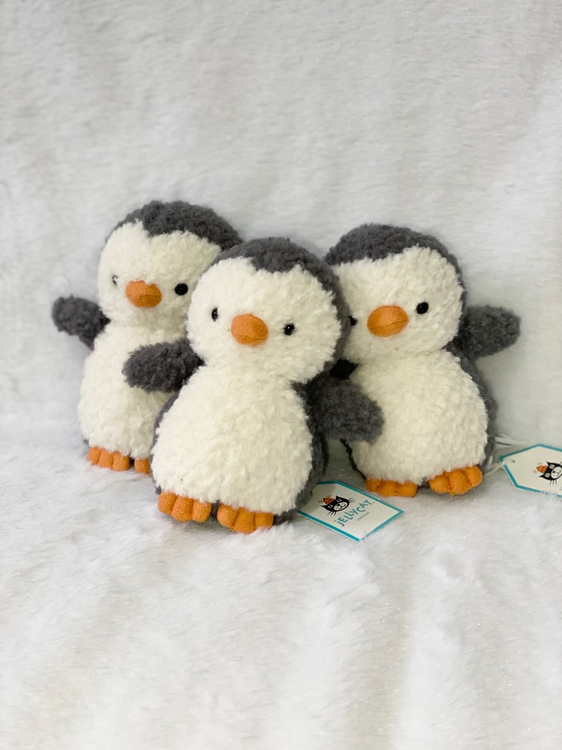 [現貨] JELLYCAT Wee Penguin 迷你企鵝仔, 興趣及遊戲, 玩具 & 遊戲類 - Carousell