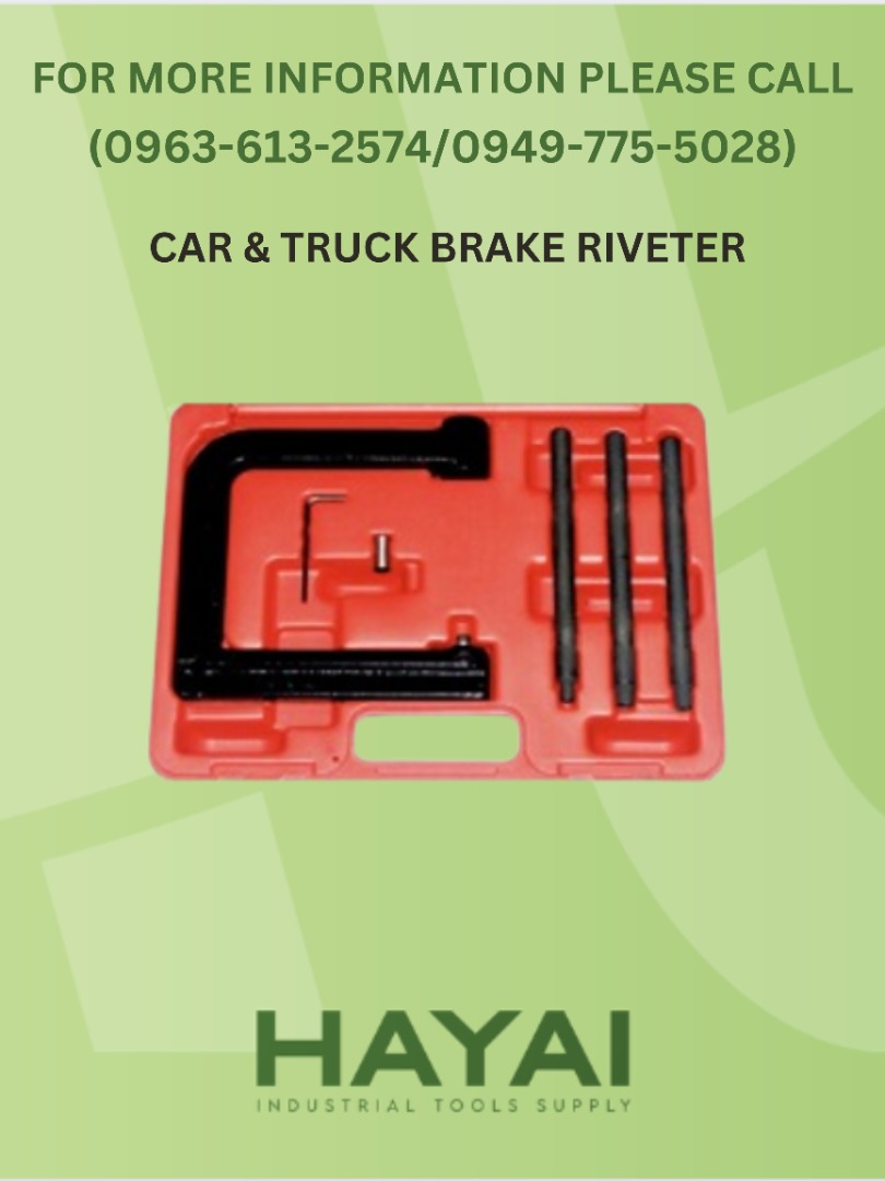 " LOTA " CAR & TRUCK BRAKE RIVETER, Commercial & Industrial ...