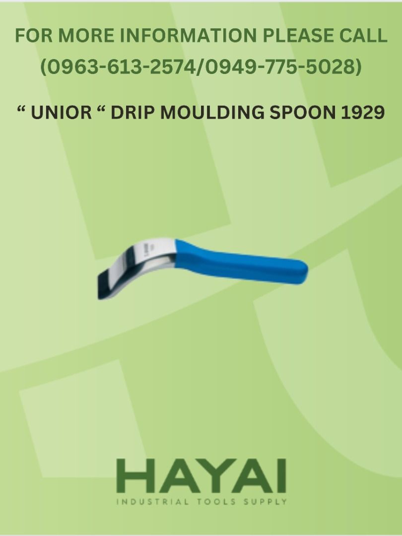UNIOR “ DRIP MOULDING SPOON 1929, Commercial & Industrial, Construction ...