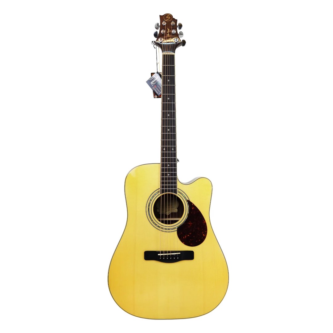 Greg Bennett D-5CEOV Acoustic-electric Guitar, Hobbies & Toys, Music ...