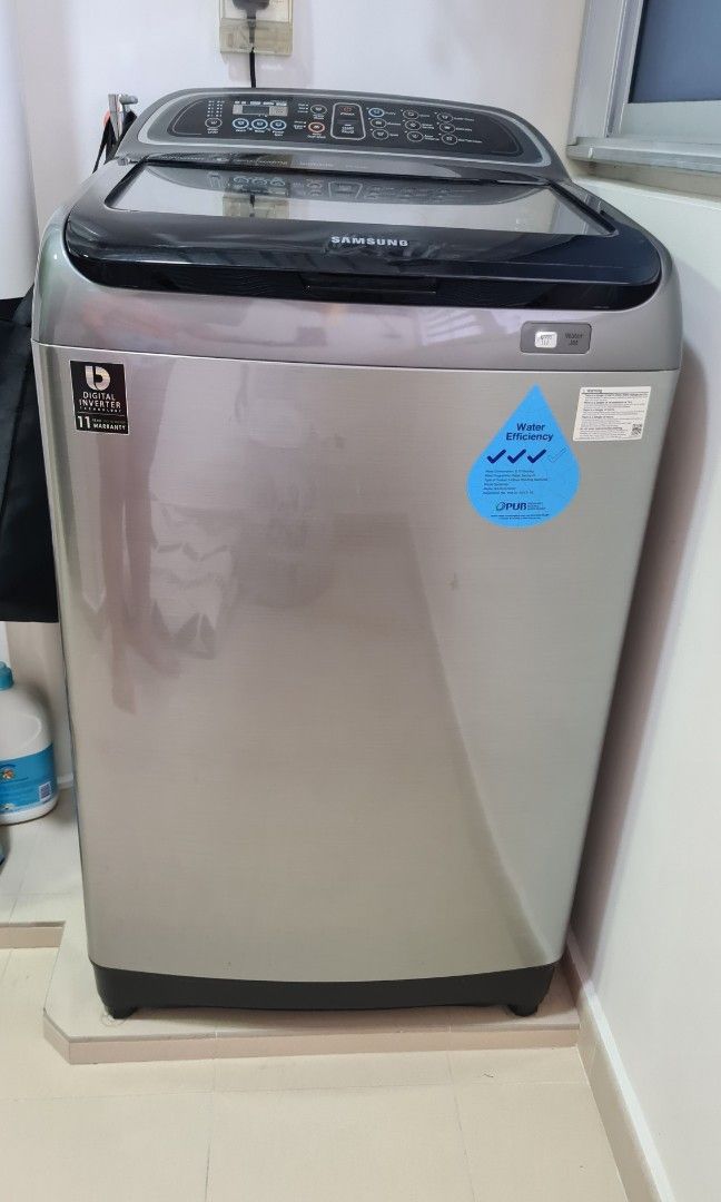 Active dual wash Machine 10kg, TV & Home Appliances, Washing Machines ...