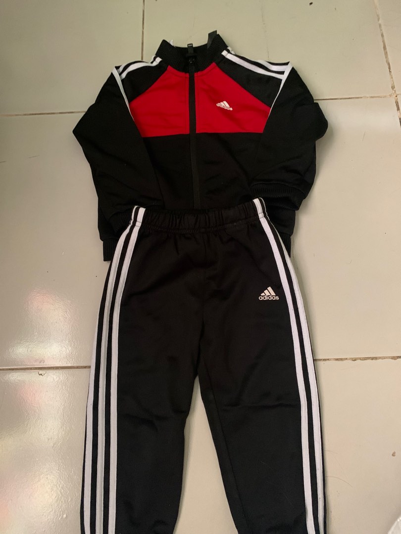 adidas like new terno tracksuit 12-18m, Babies & Kids, Babies & Kids ...