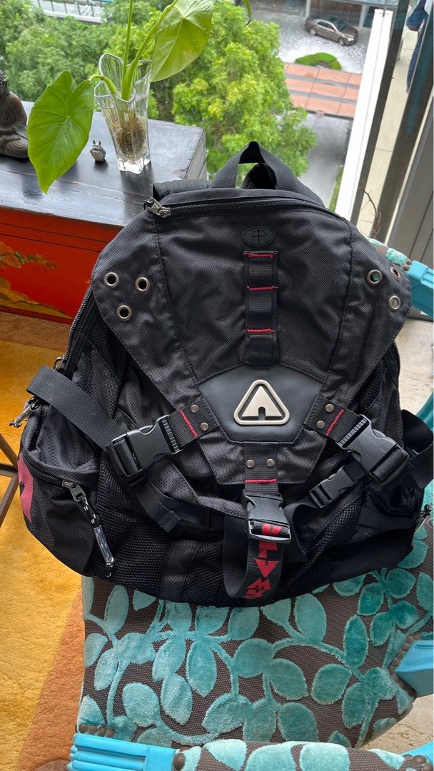 Airwalk backpack red, Men's Fashion, Bags, Backpacks on Carousell