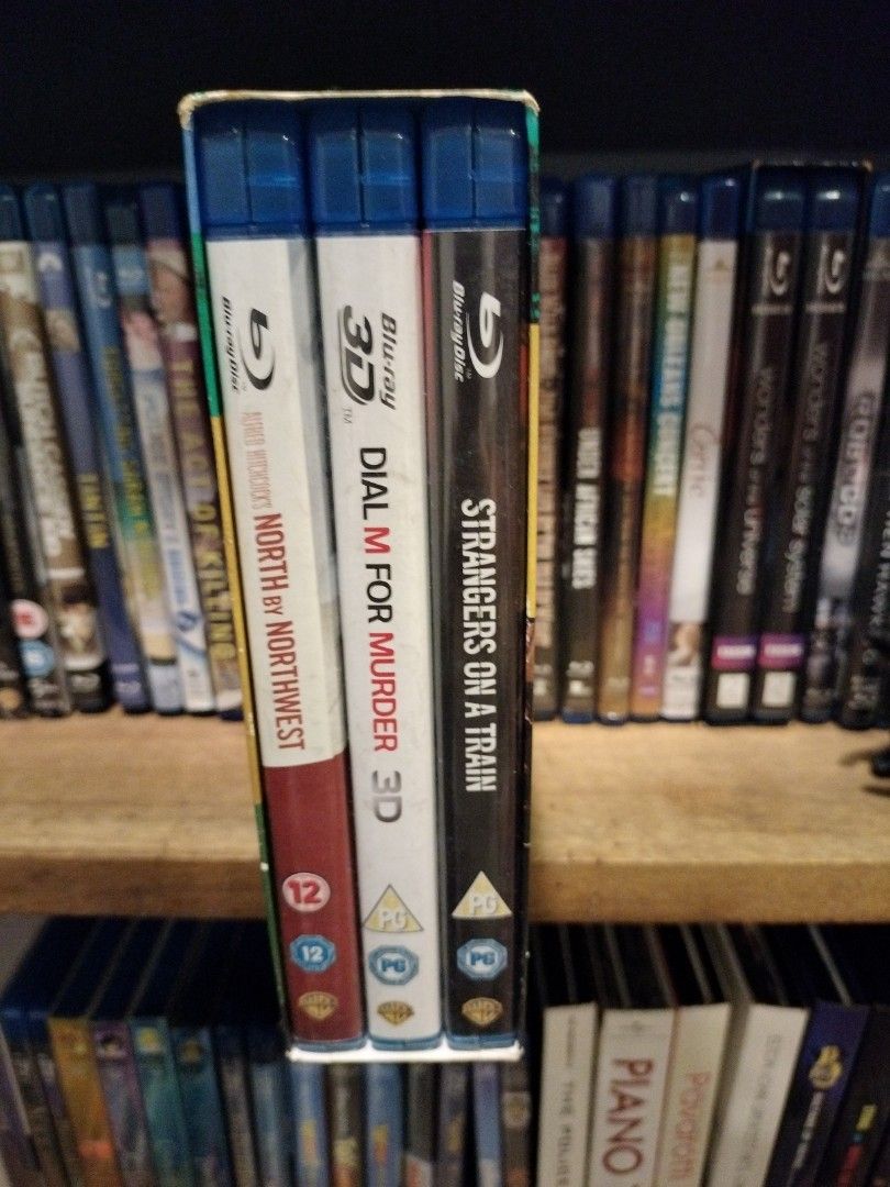 Alfred Hitchcock Collection Blu-ray Boxset 3 Masterpieces/ Dial M For ...