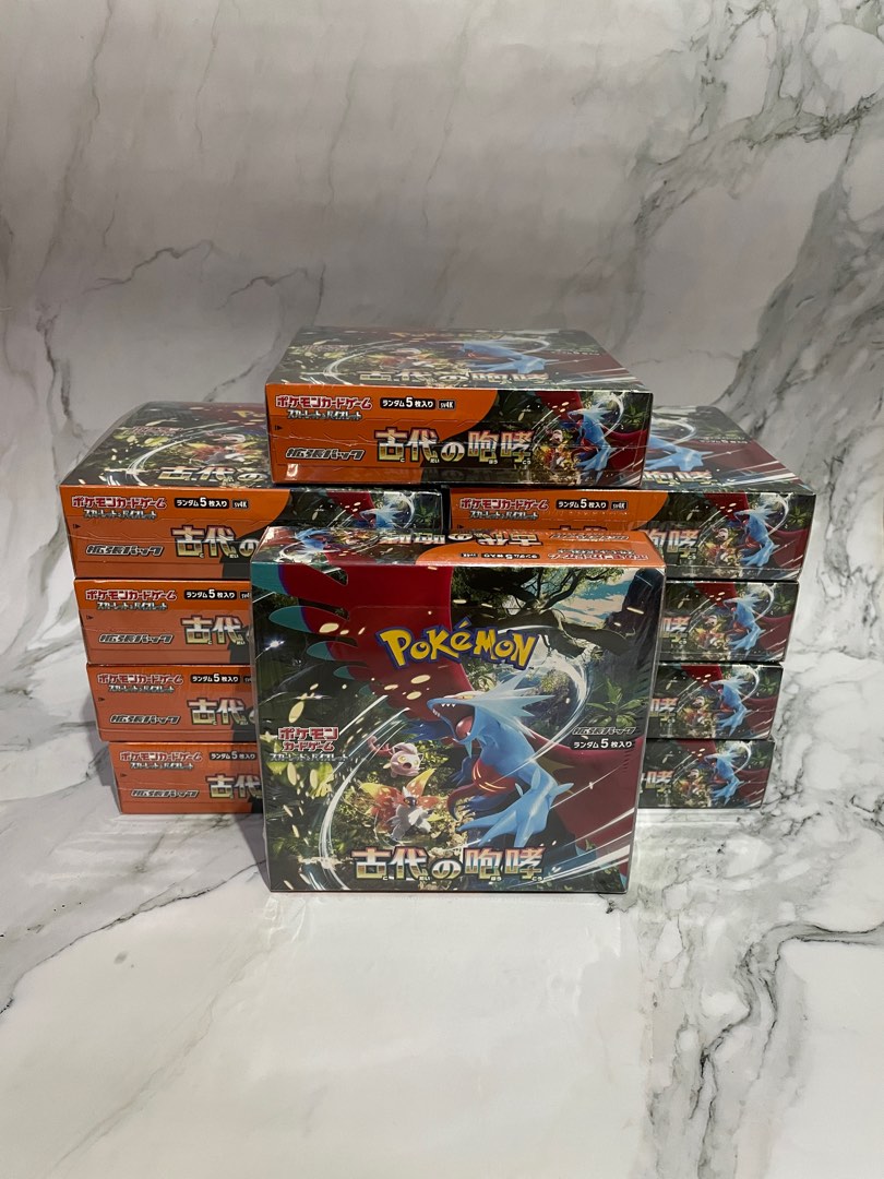 [sale] [in stock] Ancient roar booster box [Brand new pull tab with ...