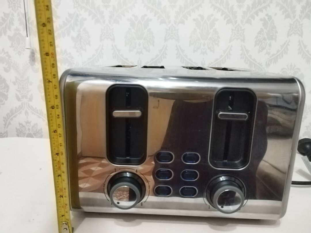 ANKO 4 Slice Toaster-LD-T7009, Furniture & Home Living, Kitchenware ...