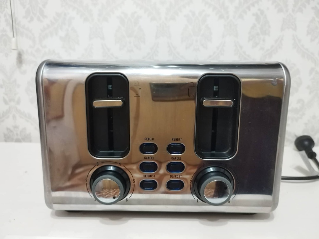 ANKO 4 Slice Toaster-LD-T7009, Furniture & Home Living, Kitchenware ...