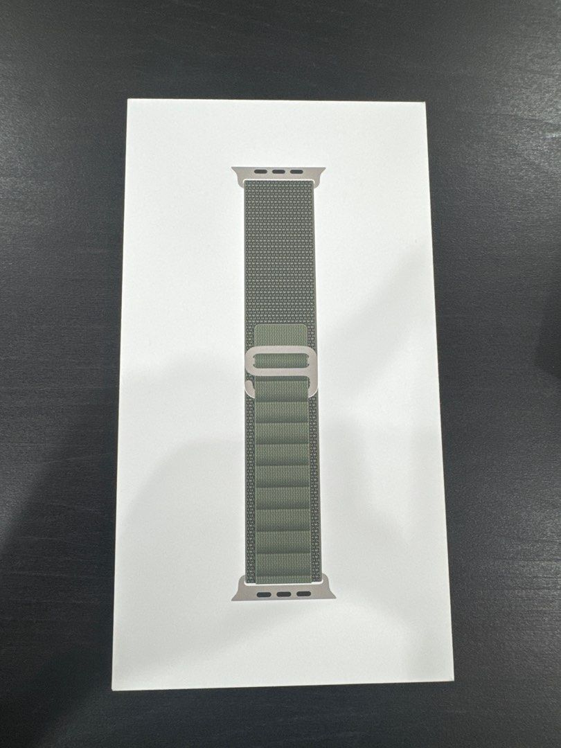Apple Watch Ultra 49mm Titanium Case Green Alpine Loop, Mobile Phones ...
