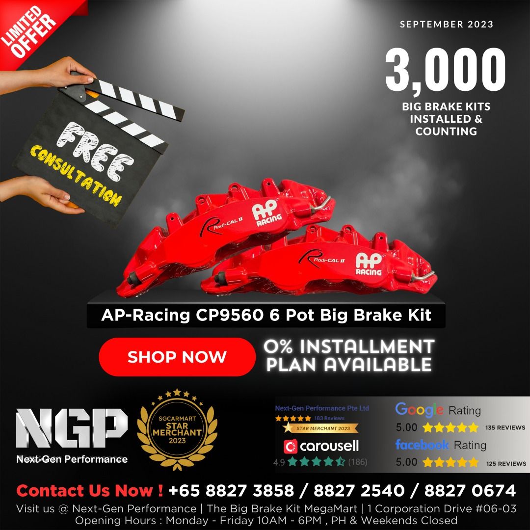 AP-Racing CP9560 RADICAL II 6 Pot Big Brake Kit , 4pot,6pot,CP9200 ...