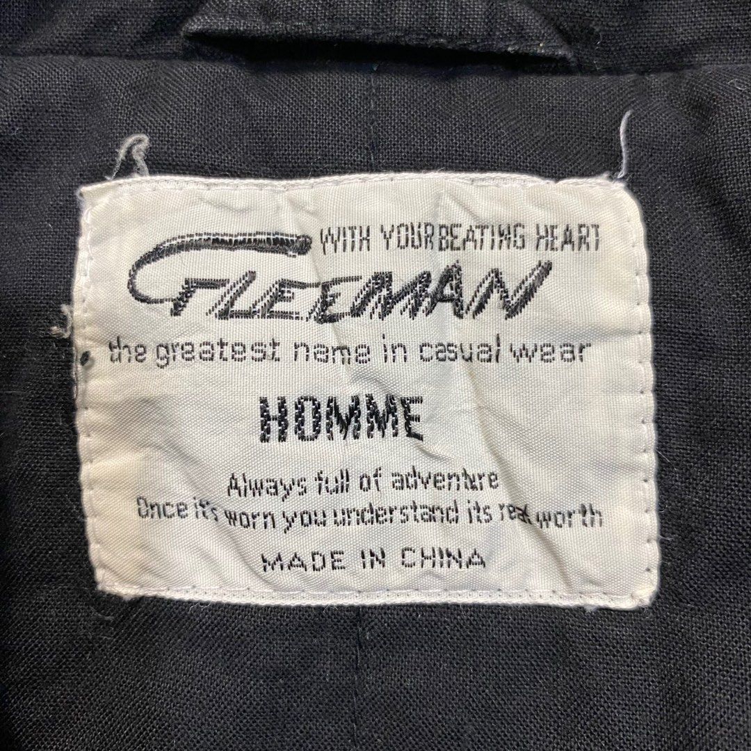 Archival Gleeman Homme Layered Bomber Jacket(Boxy Fit), Men's Fashion ...