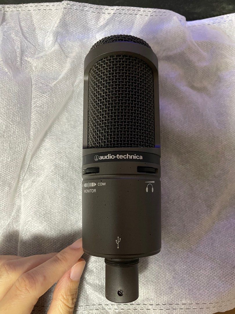 AT2020 Audio Technica USB, Audio, Microphones on Carousell