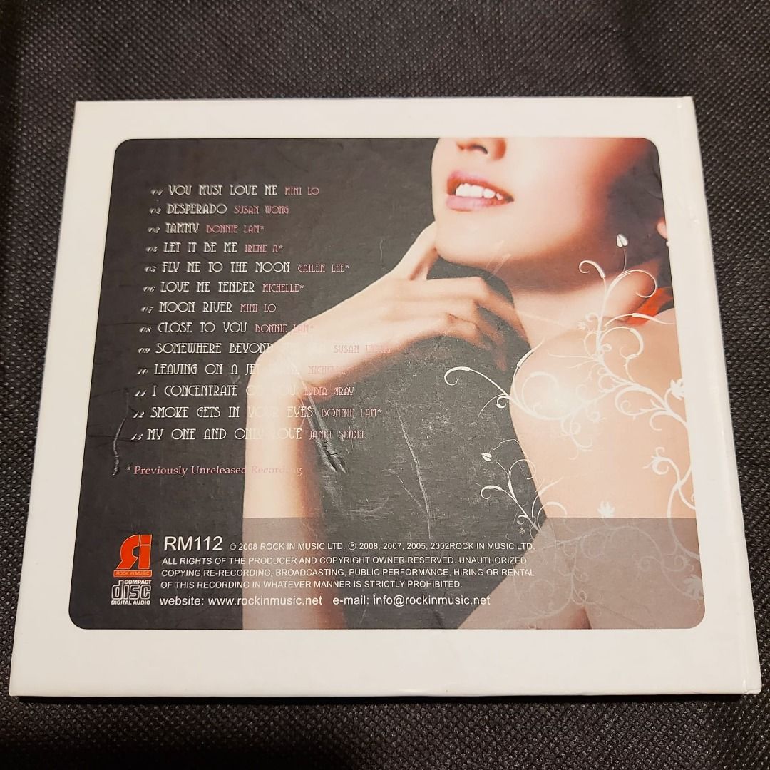 爵士女聲．AudiophiLe FemaLe Voices 2008 精選 CD (08年 硬皮紙套版) mimi Lo, Susan ...
