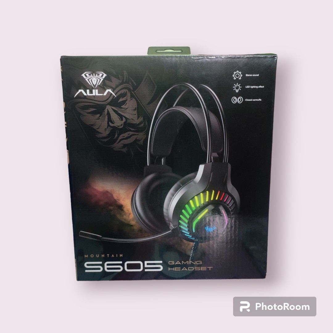 AULA Gaming headset, Audio, Headphones & Headsets on Carousell