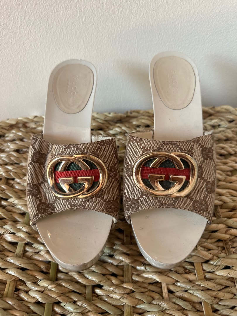 Authentic Gucci Clogs, Luxury, Sneakers & Footwear on Carousell