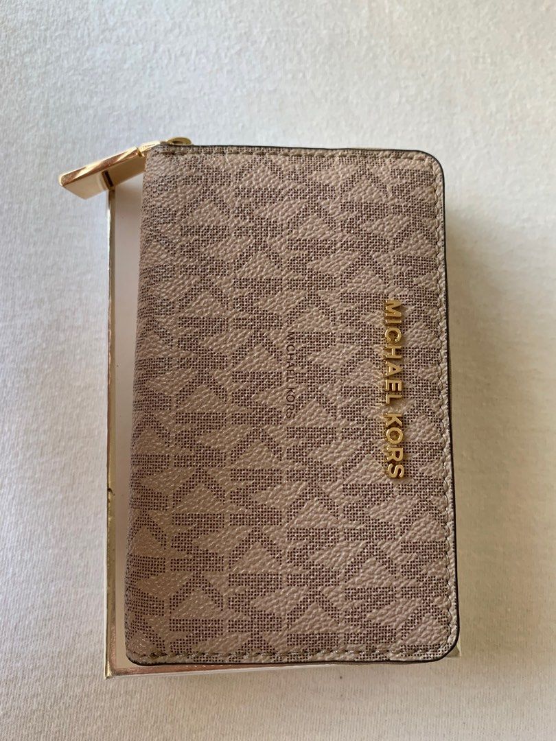 AUTHENTIC Michael Kors Card Wallet, Women's Fashion, Bags & Wallets ...