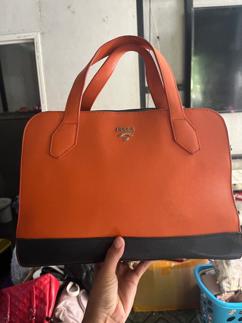 AUTHENTIC PUCCA TWO WAY BAG, Luxury, Bags & Wallets on Carousell