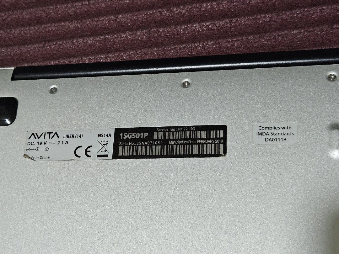 Avita Liber 14 Inch Full HD I5 7th Gen, 128 GB m.2 SSD, 8GB Ram, Mint ...