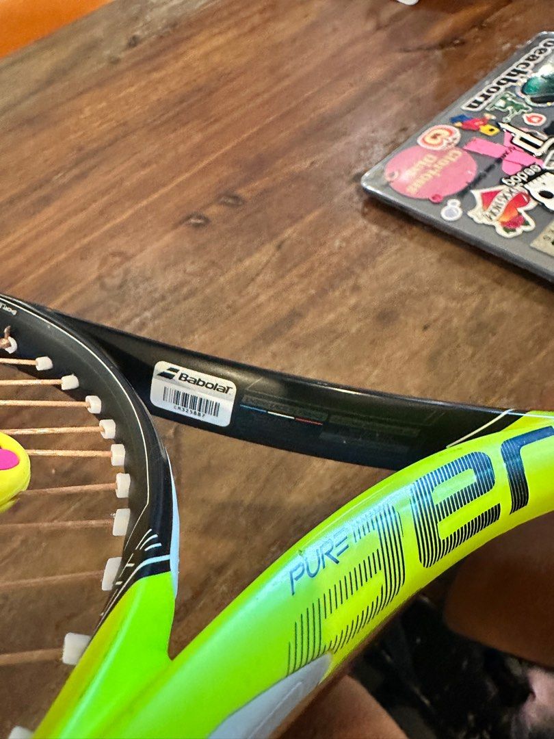 Babolat pure aero grip 1 270g tennis racket Rafa , Sports Equipment ...