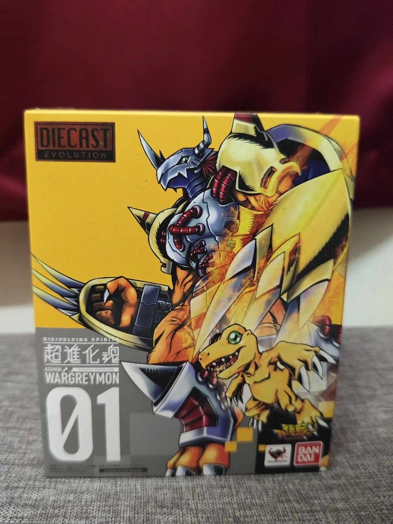 Bandai Digimon Digivolving Spirits 01 WarGreymon, Hobbies & Toys, Toys ...
