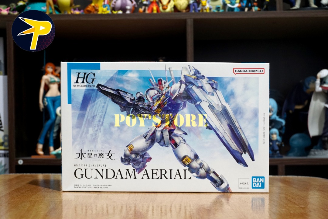 BANDAI HG 1/144 GUNDAM AERIAL, Hobbies & Toys, Toys & Games on Carousell