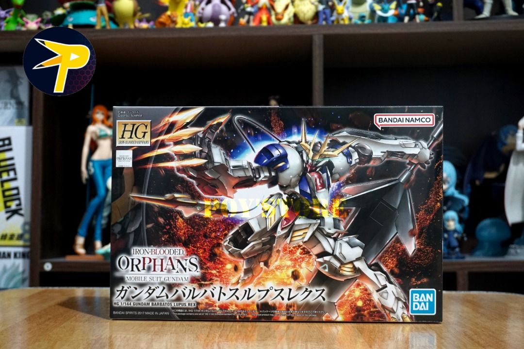 BANDAI HG 1/144 GUNDAM BARBATOS LUPUS REX, Hobbies & Toys, Toys & Games on Carousell