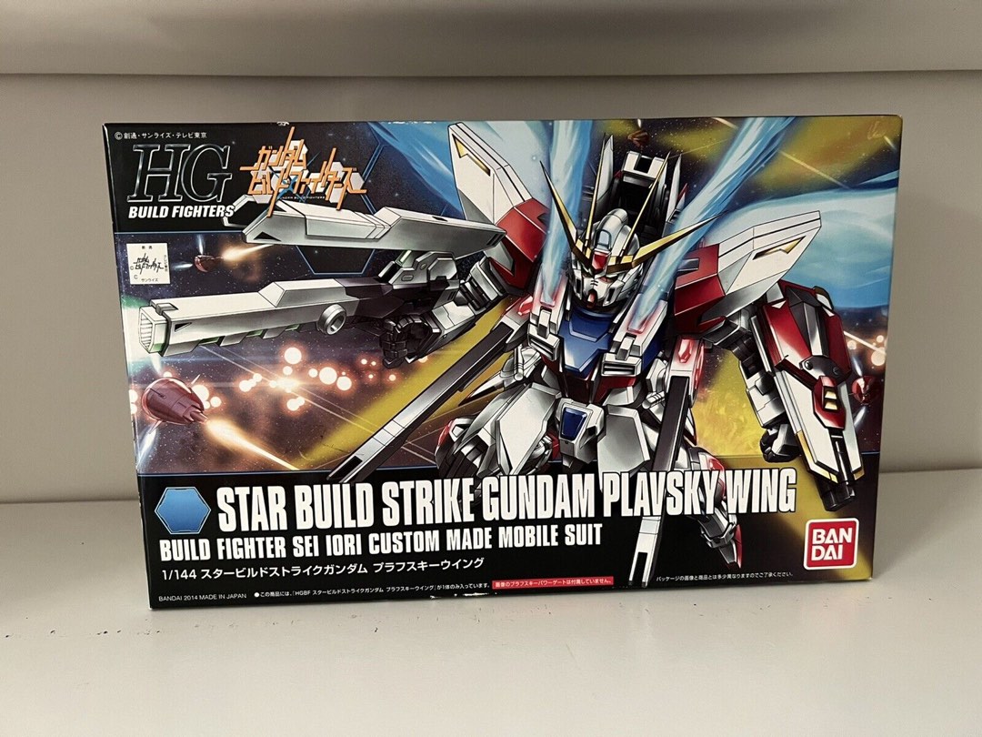 Bandai HG Star Build Strike Gundam, 興趣及遊戲, 玩具 & 遊戲類 - Carousell