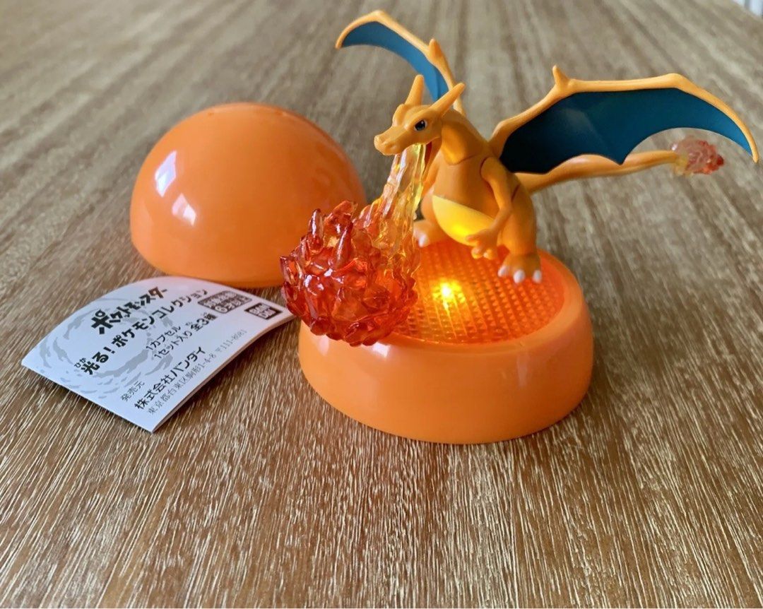 Bandai Light up Charizard, Hobbies & Toys, Toys & Games on Carousell