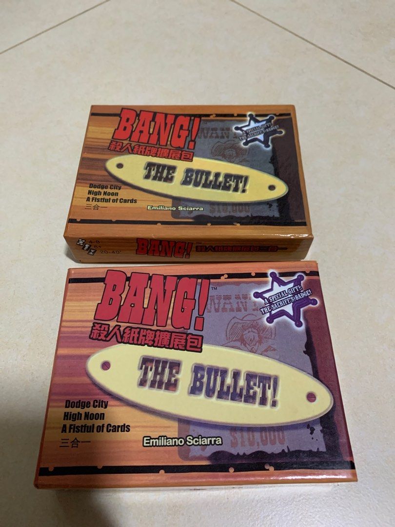 Bang Card Game, Hobbies & Toys, Toys & Games on Carousell