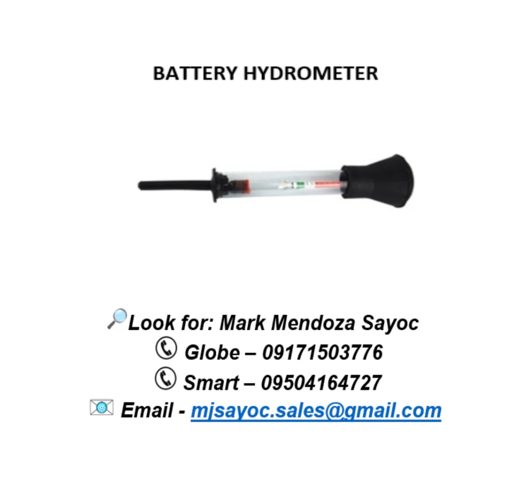 BATTERY HYDROMETER, Commercial & Industrial, Construction Tools ...