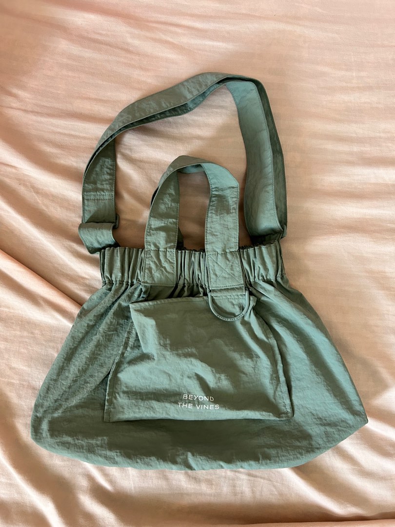 Beyond The Vines Dumpling Bag XS Sage, Women's Fashion, Bags & Wallets ...